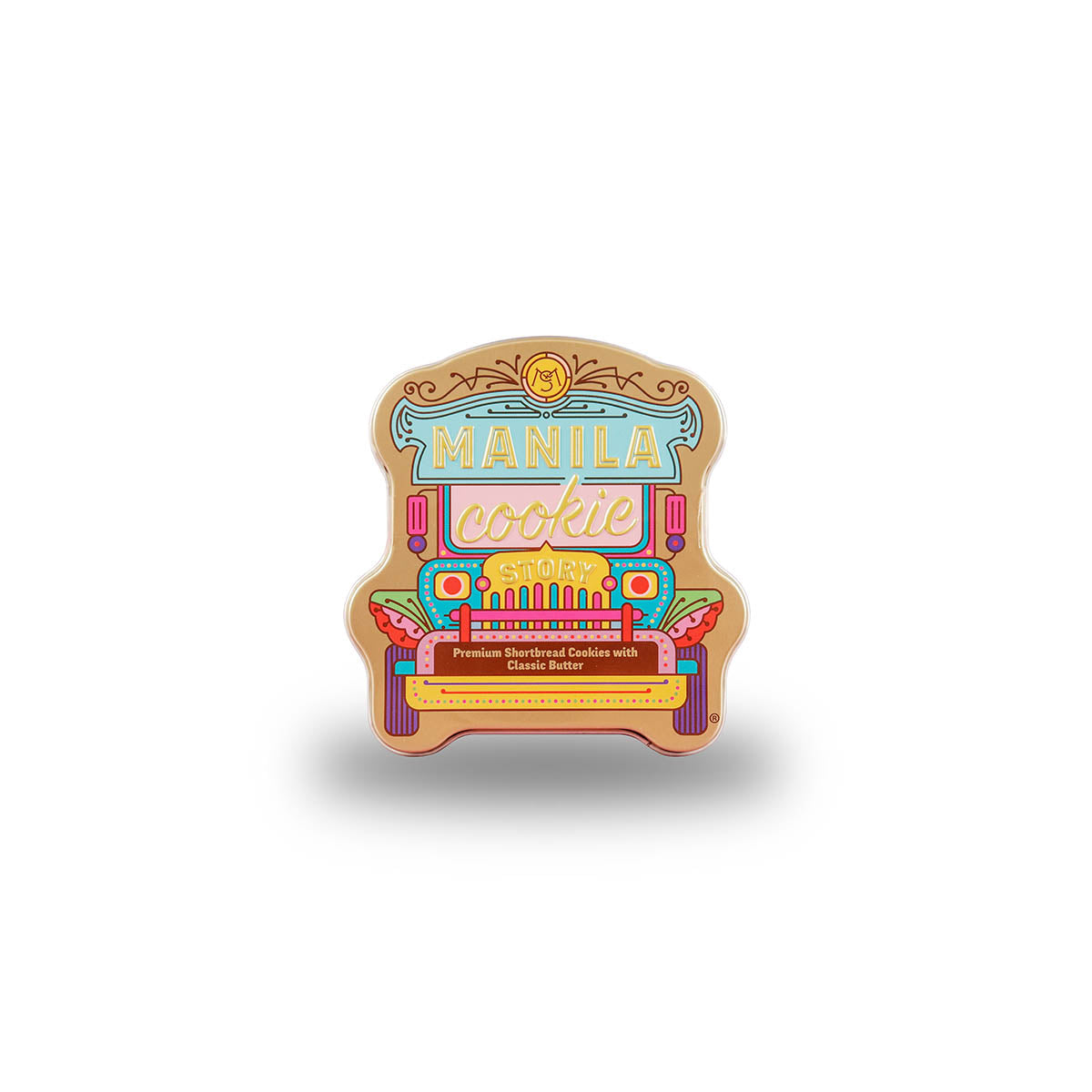 Baby Jeepney - Gold (Classic Butter) – Manila Cookie Story